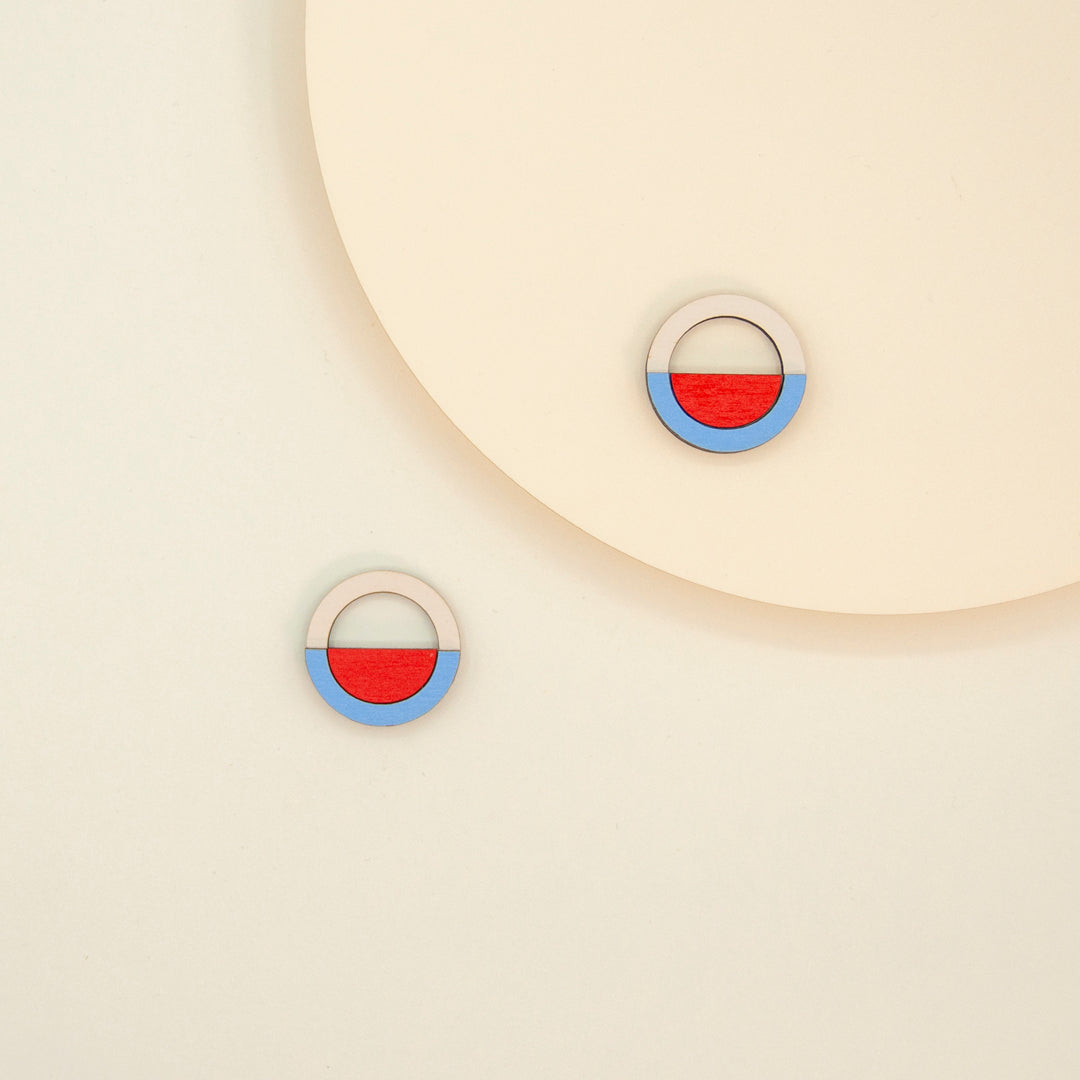 Cold Wheel Earrings by Materia Rica. Shop Online