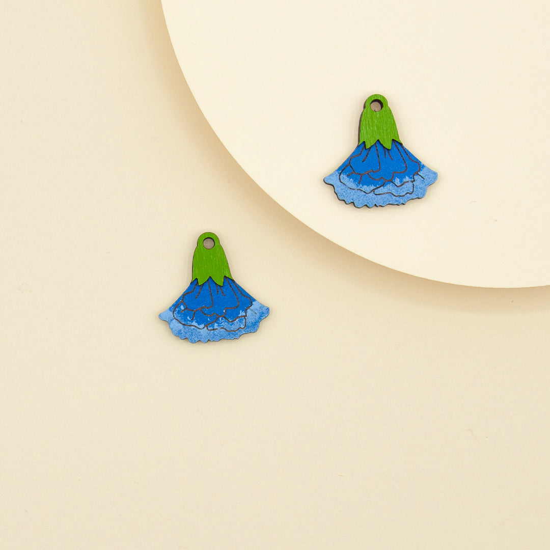 Dancing Blue Marigold Charms – Materia Rica