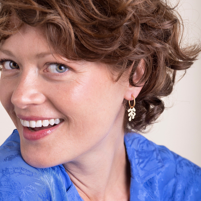 Magic Mirror Earrings – Reversible Wonderland Design by Materia Rica